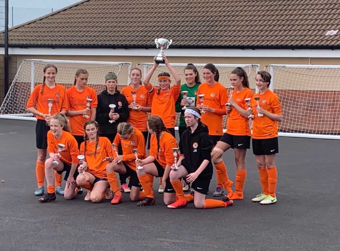 Rugby Town Girls FC U14s v Desford Girls U14s League Cup Final