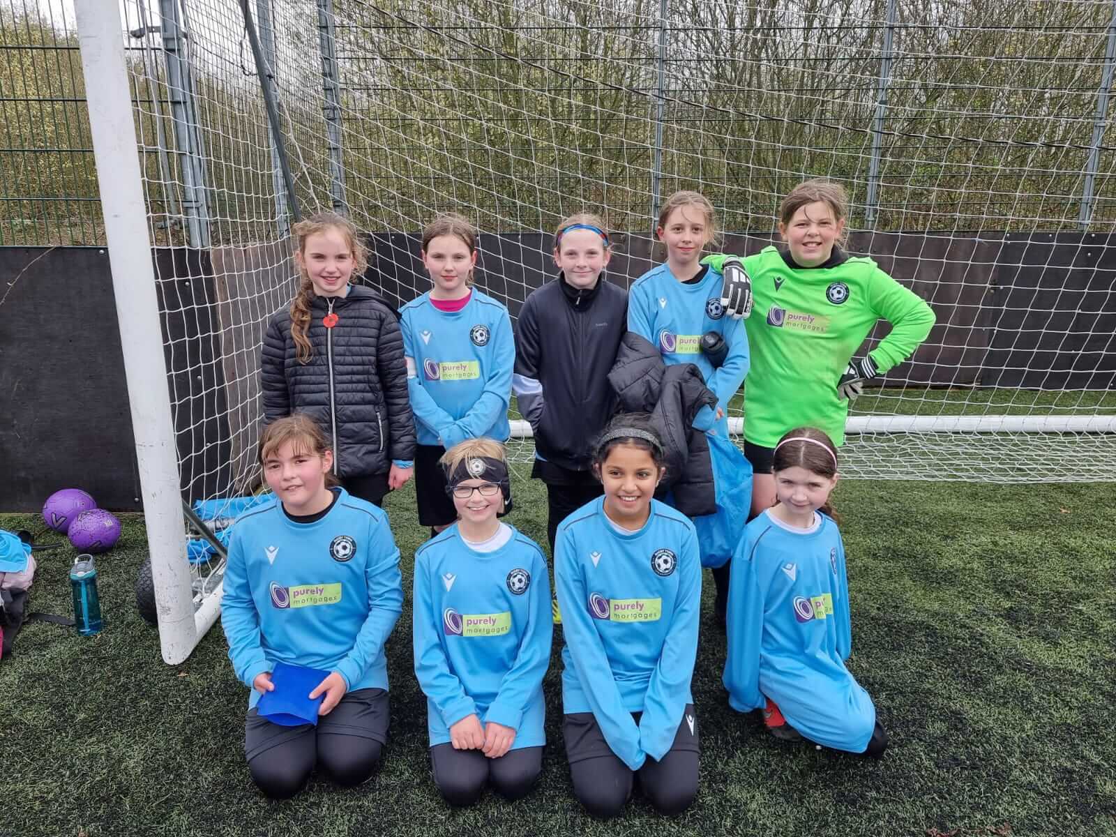 Rugby Town U10's v Epworth Forest Lionesses