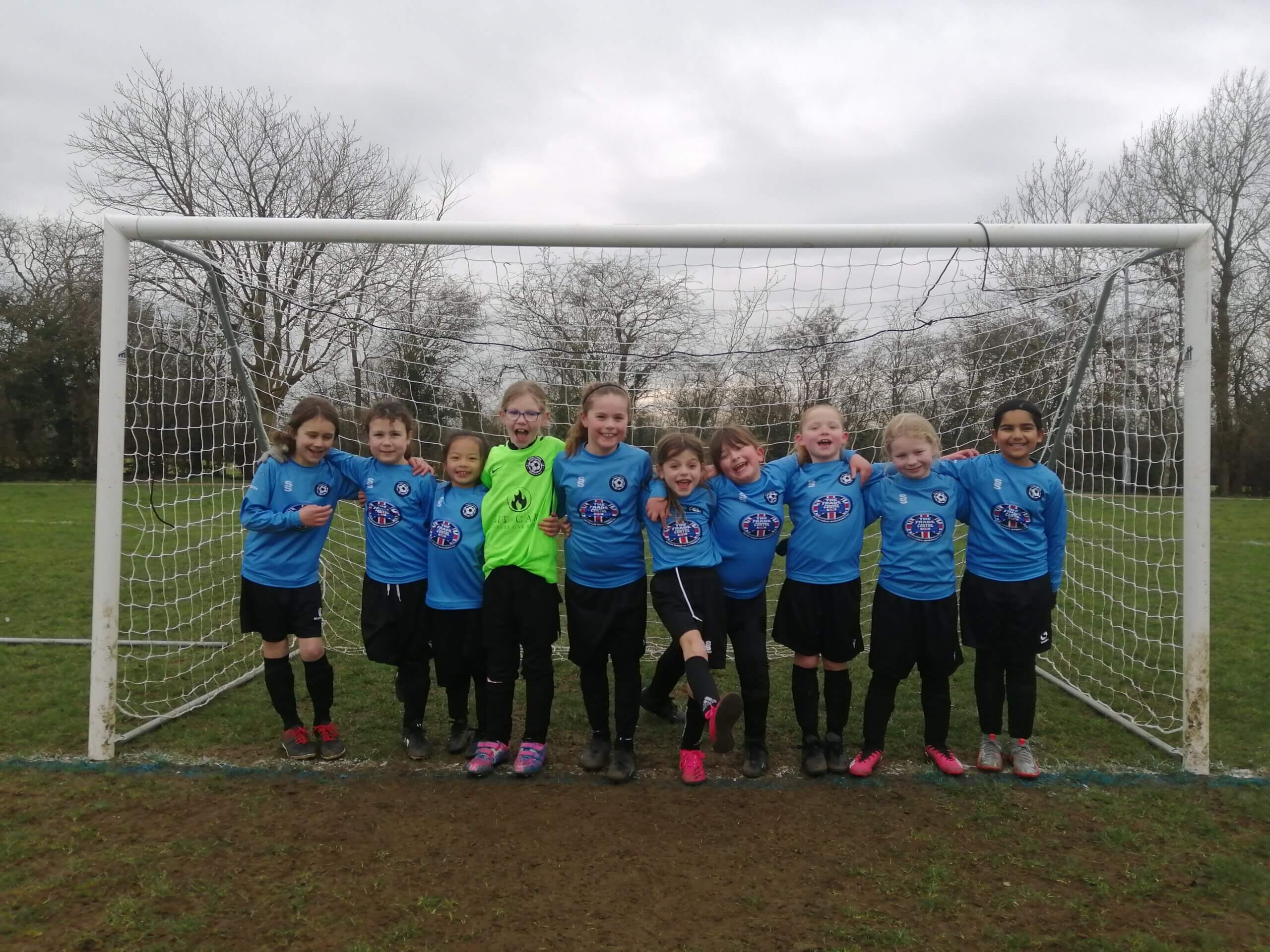 Houghton Rangers U8s versus Rugby Town Lionesses U8s