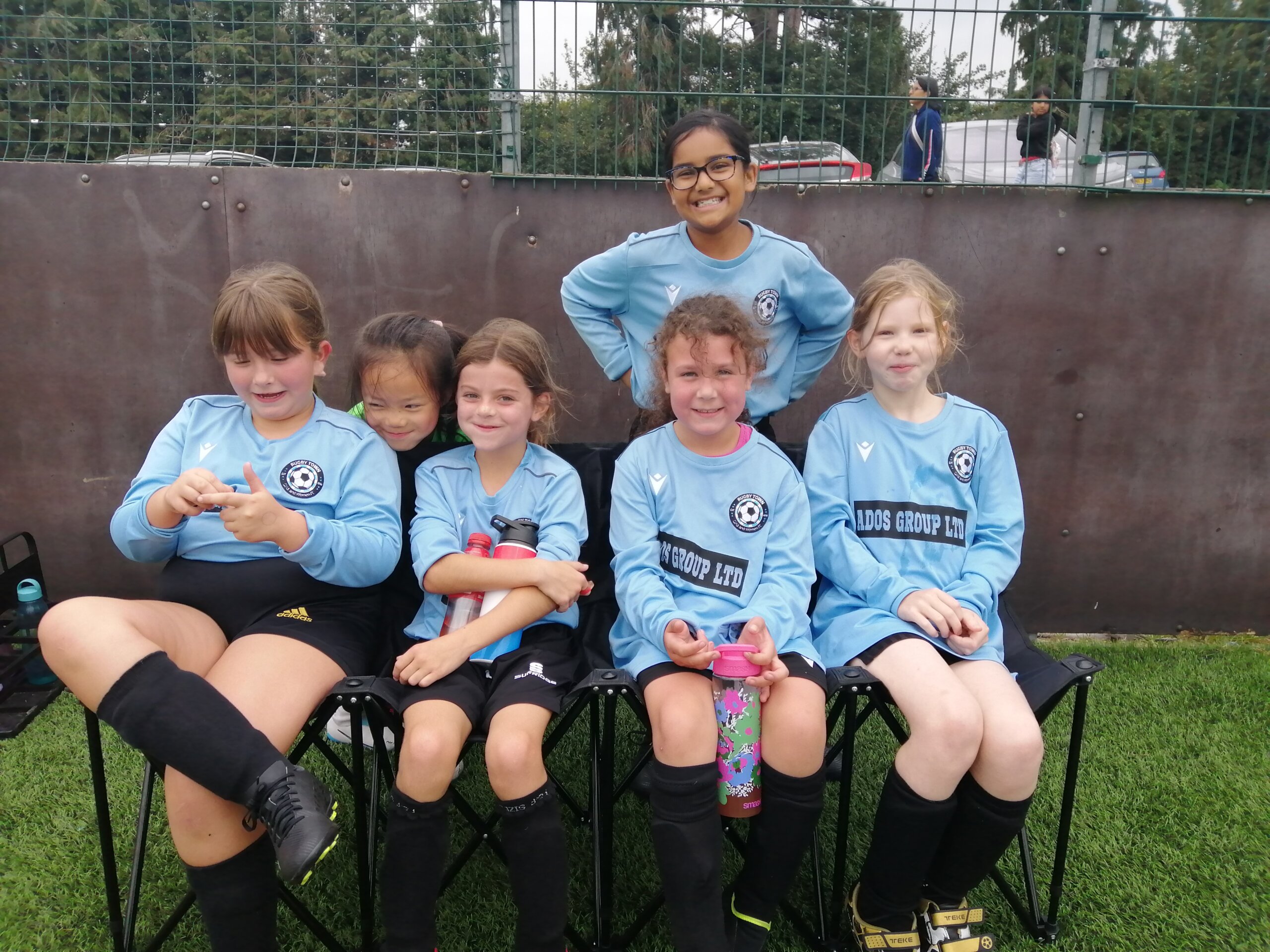 Rugby Town U9 Lionesses versus Houghton rangers U9